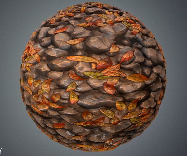 ArtStation - Stylized Ground Mix Vol.12 - Hand Painted Texture Pack ...