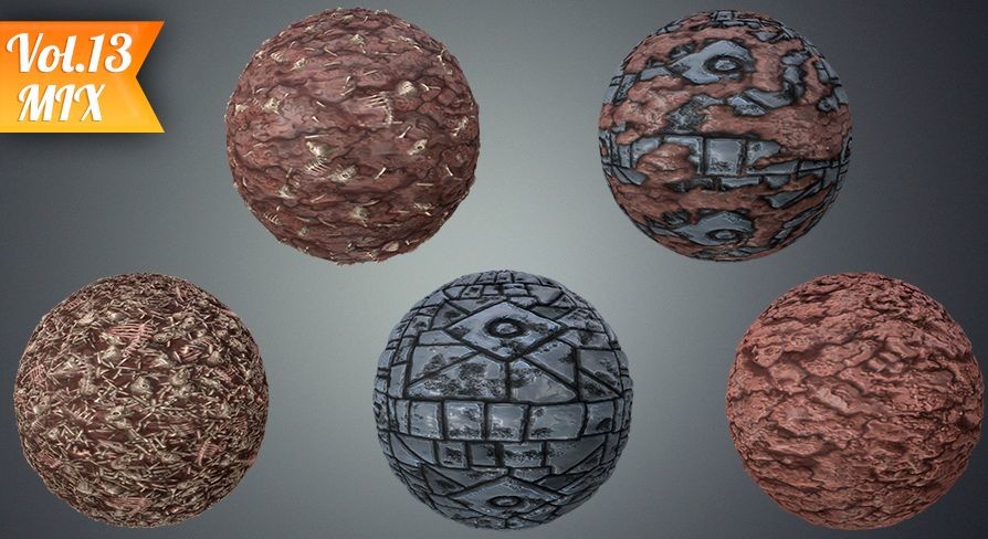 ArtStation - Stylized Ground Dirt Vol.13 - Hand Painted Texture Pack ...