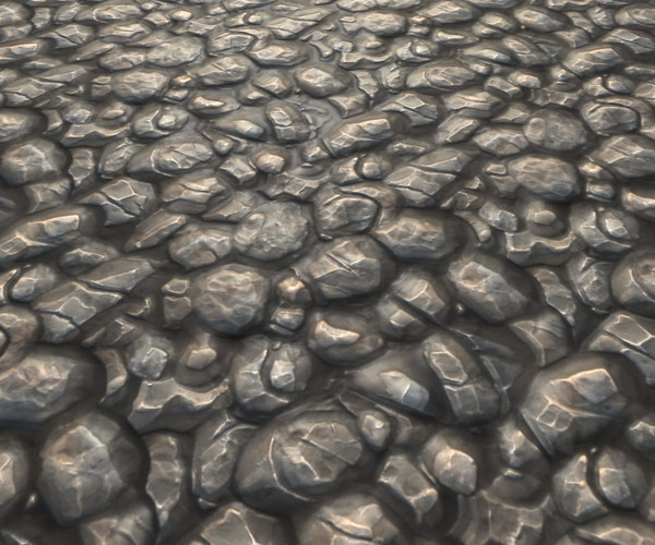 ArtStation - Stylized Rocks Vol.15 - Hand Painted Texture Pack | Game ...
