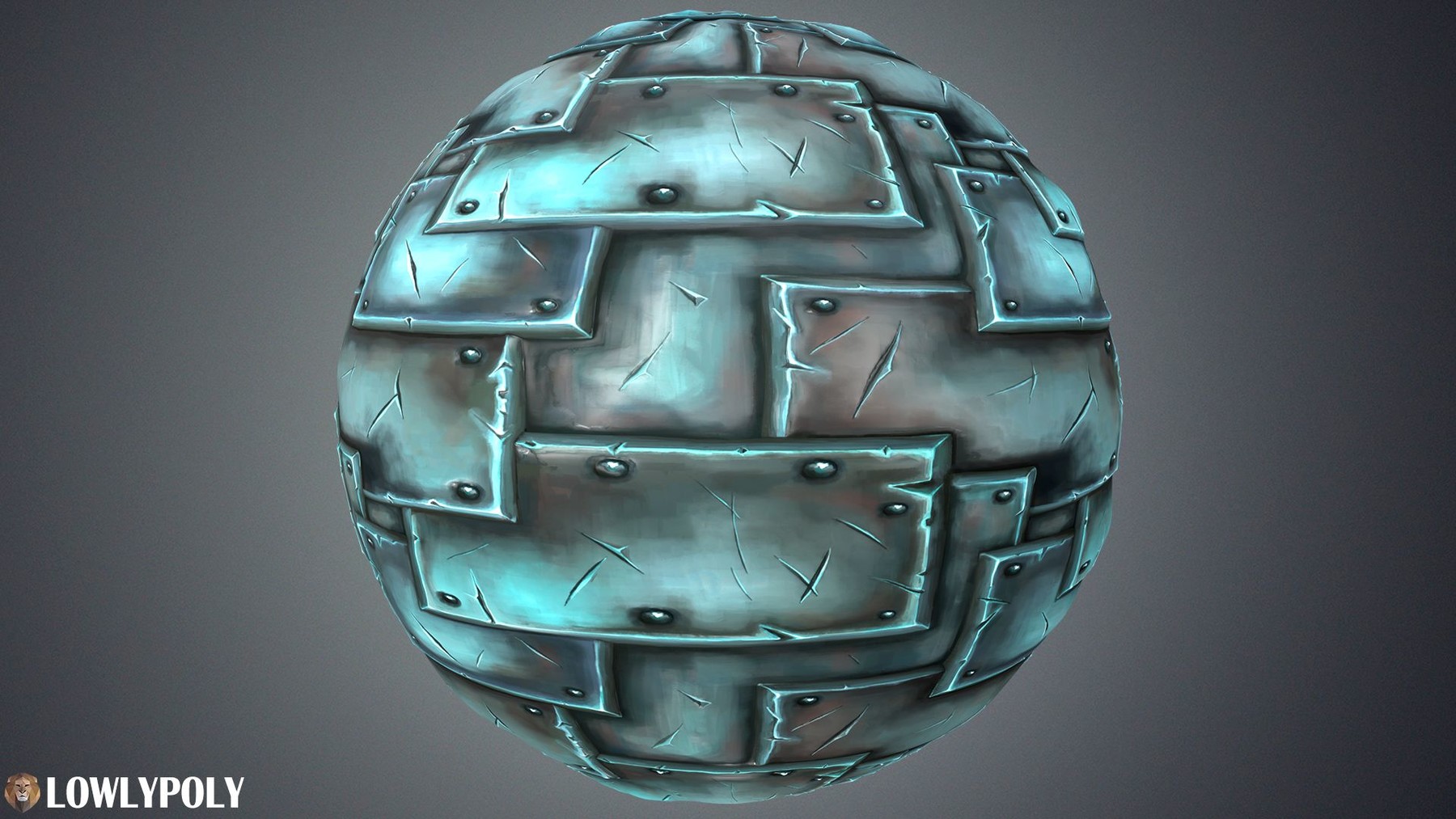 ArtStation - Stylized Metal Vol.18 - Hand Painted Texture Pack | Game ...
