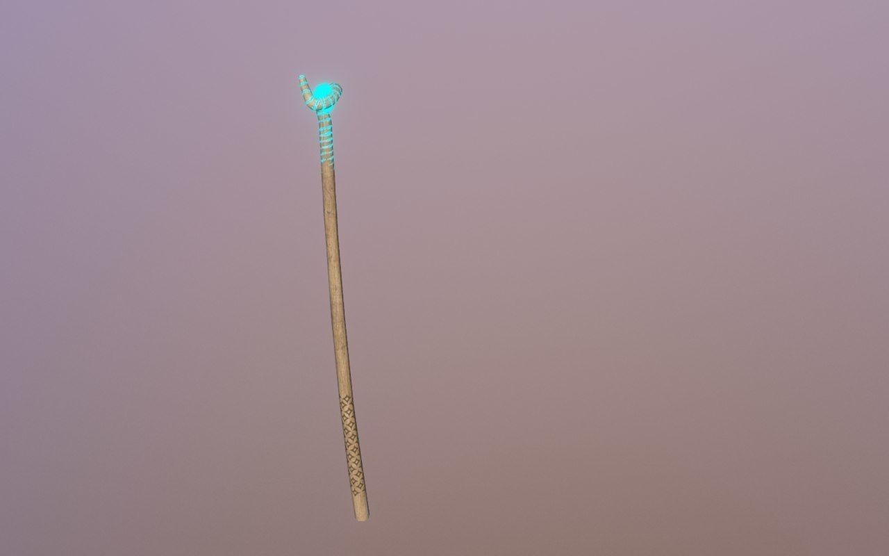 ArtStation - Magic Staff | Game Assets