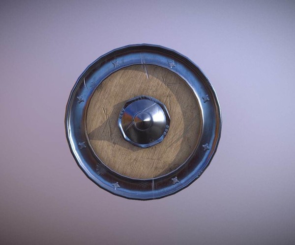 ArtStation - Round Shield | Game Assets