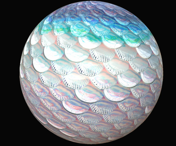 ArtStation - Fish Scales Material - Substance Designer | Game Assets