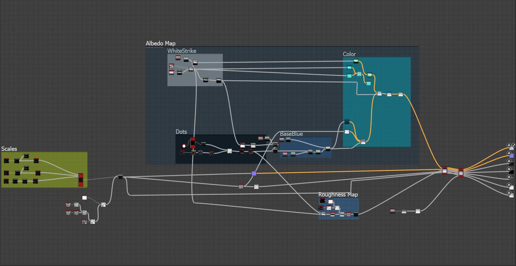 ArtStation - Fish Scales Material - Substance Designer | Game Assets