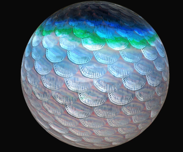 ArtStation - Fish Scales Material - Substance Designer | Game Assets