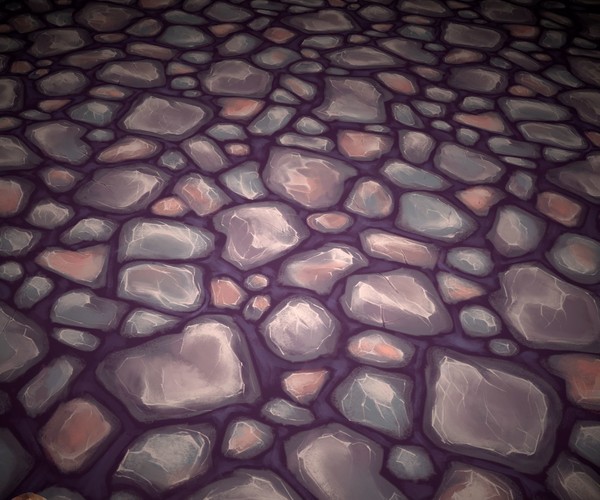 ArtStation - Stylized Ground Mix Vol.23 - Hand Painted Textures | Game ...