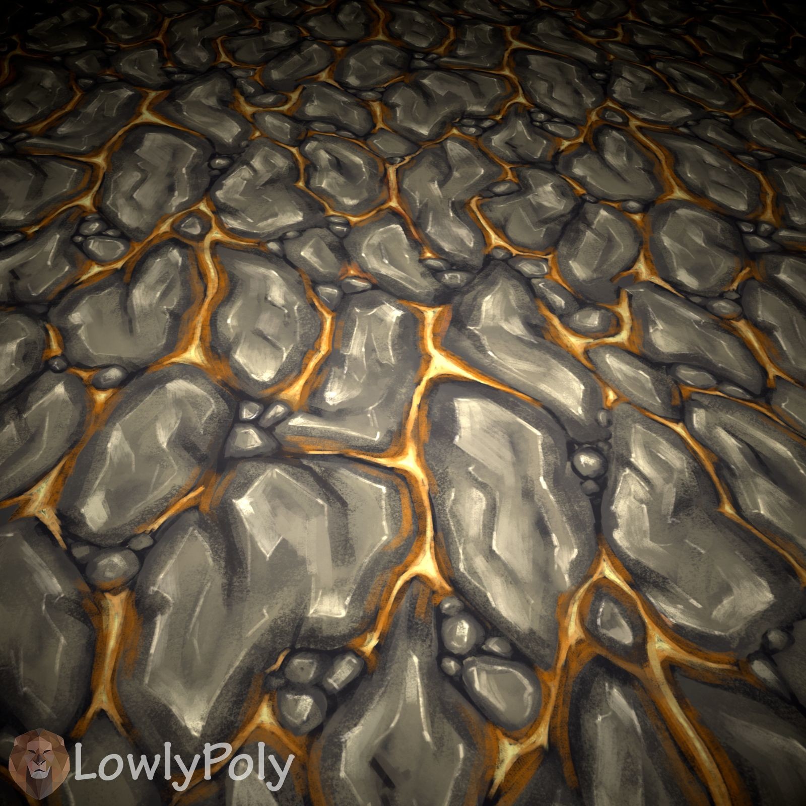ArtStation - Stylized Rocks Vol.25 - Hand Painted Texture Pack | Game ...
