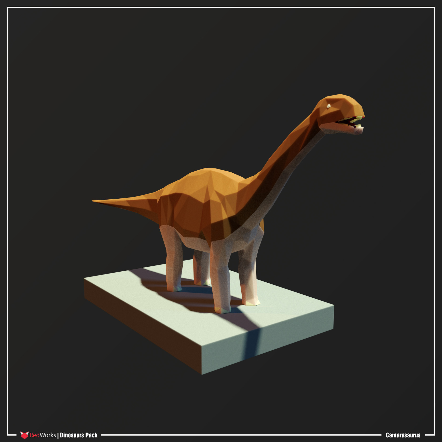 ArtStation - Low Poly Dinosaurs Pack | Resources