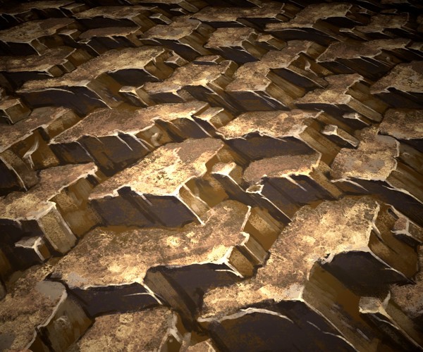 ArtStation - Stylized Rock Vol.27 - Hand Painted Texture | Game Assets