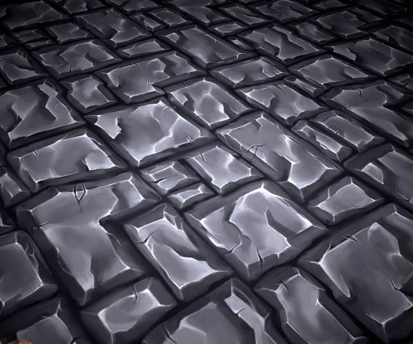 ArtStation - Stylized Stone Vol.31 - Hand Painted Texture | Game Assets