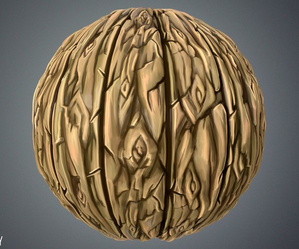 ArtStation - Stylized Wood Vol.33 - Hand Painted Texture | Game Assets