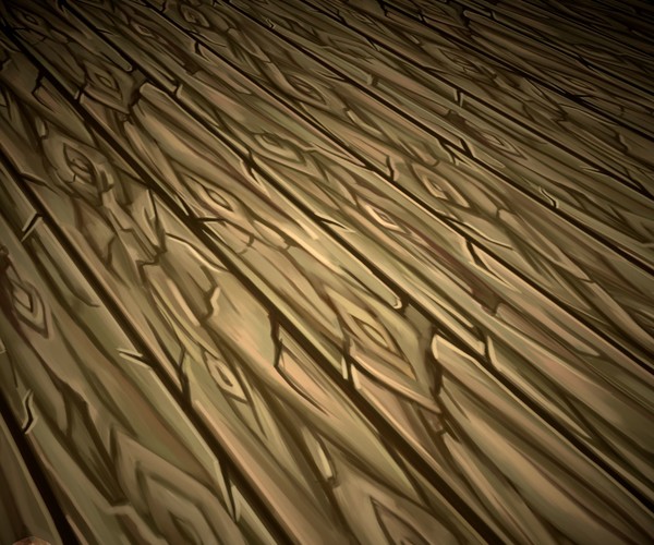 ArtStation - Stylized Wood Vol.33 - Hand Painted Texture | Game Assets