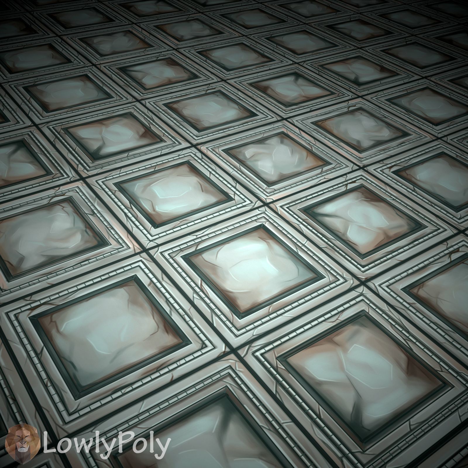 ArtStation - Stylized Tiles Vol.34 - Hand Painted Textures | Game Assets
