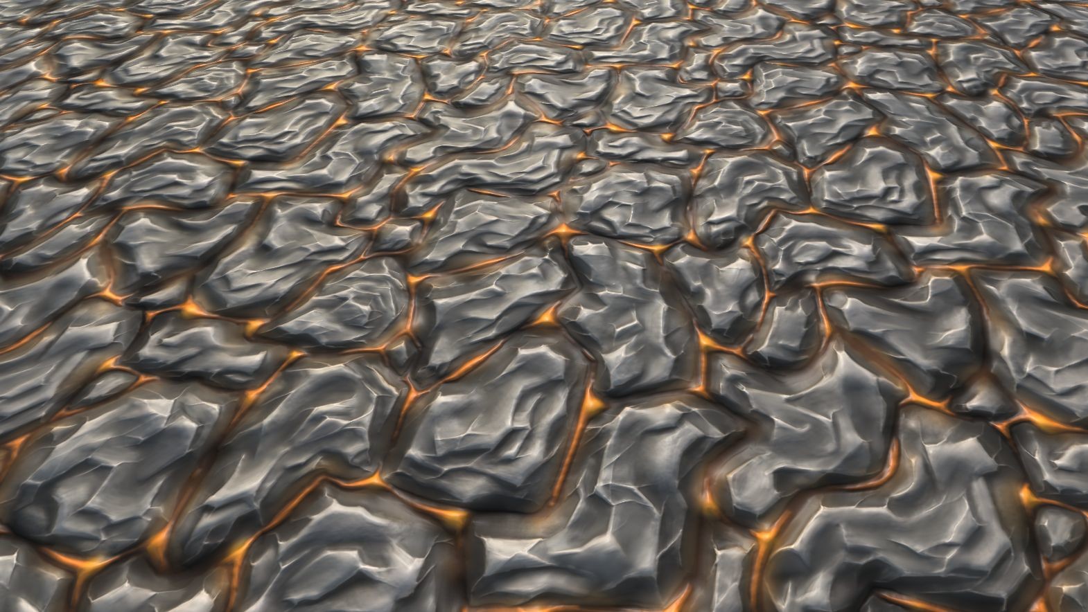 ArtStation - Stylized Lava Vol.35 - Hand Painted Textures | Game Assets