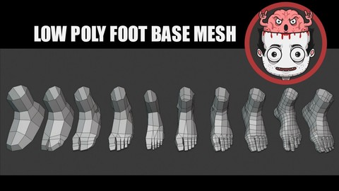 ArtStation - Low poly head base meshes pack | Resources