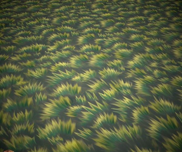 ArtStation - Stylized Grass Vol.42 - Hand Painted Texture Pack | Game ...