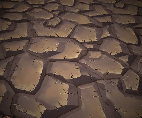 ArtStation - Stylized Ground Vol.45 - Hand Painted Texture Pack | Game ...