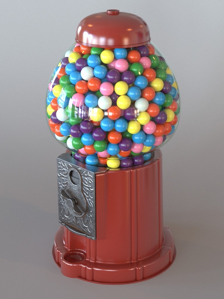 ArtStation - Gumball machine | Resources