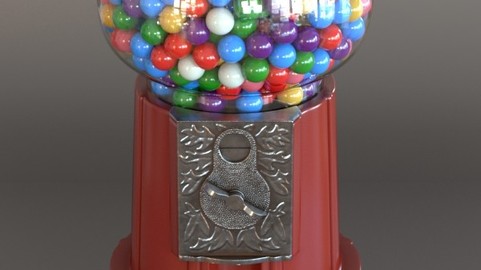 ArtStation - Gumball machine | Resources