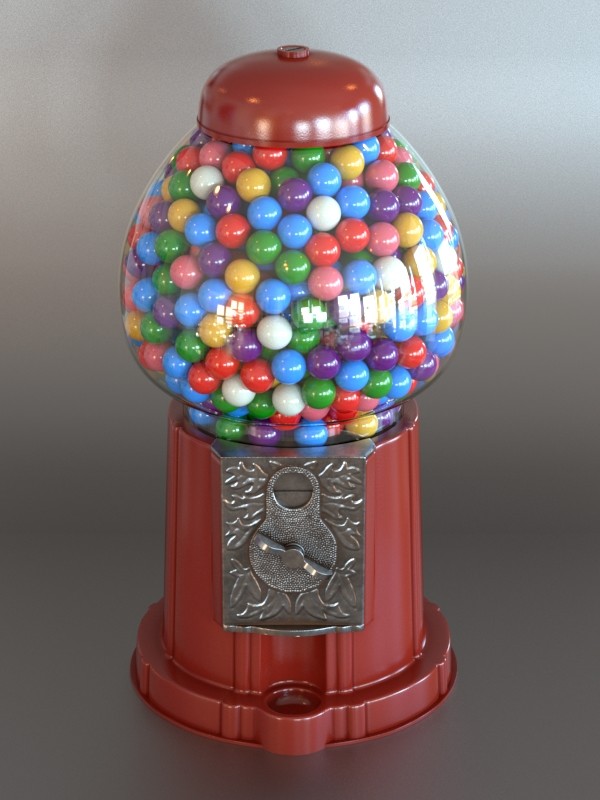 ArtStation - Gumball machine | Resources