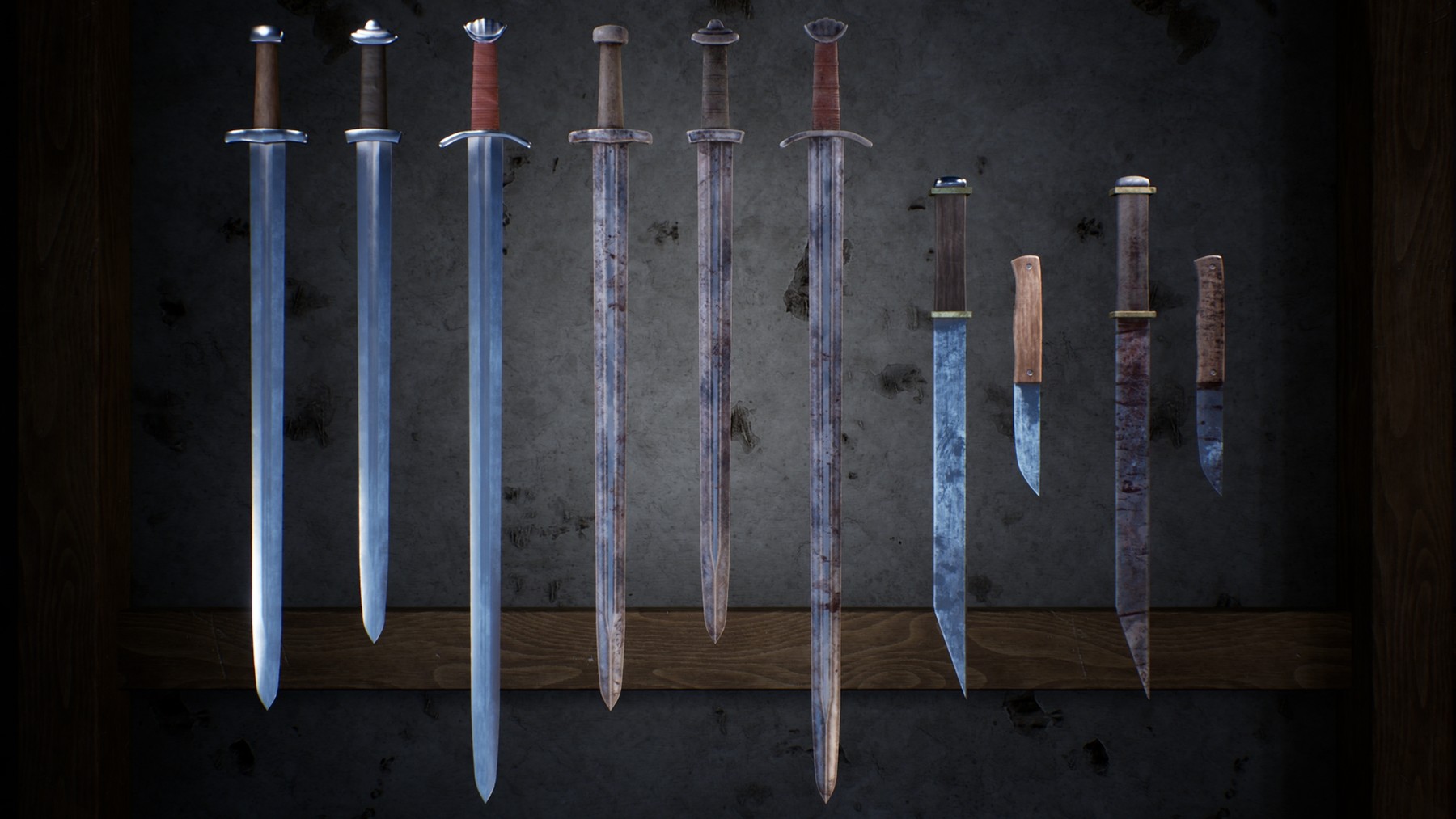 ArtStation - Realistic Medieval Weapons Pack 2 (Unreal Engine 4 and ...