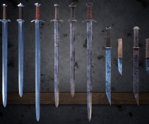 ArtStation - Realistic Medieval Weapons Pack 2 (Unreal Engine 4 and ...