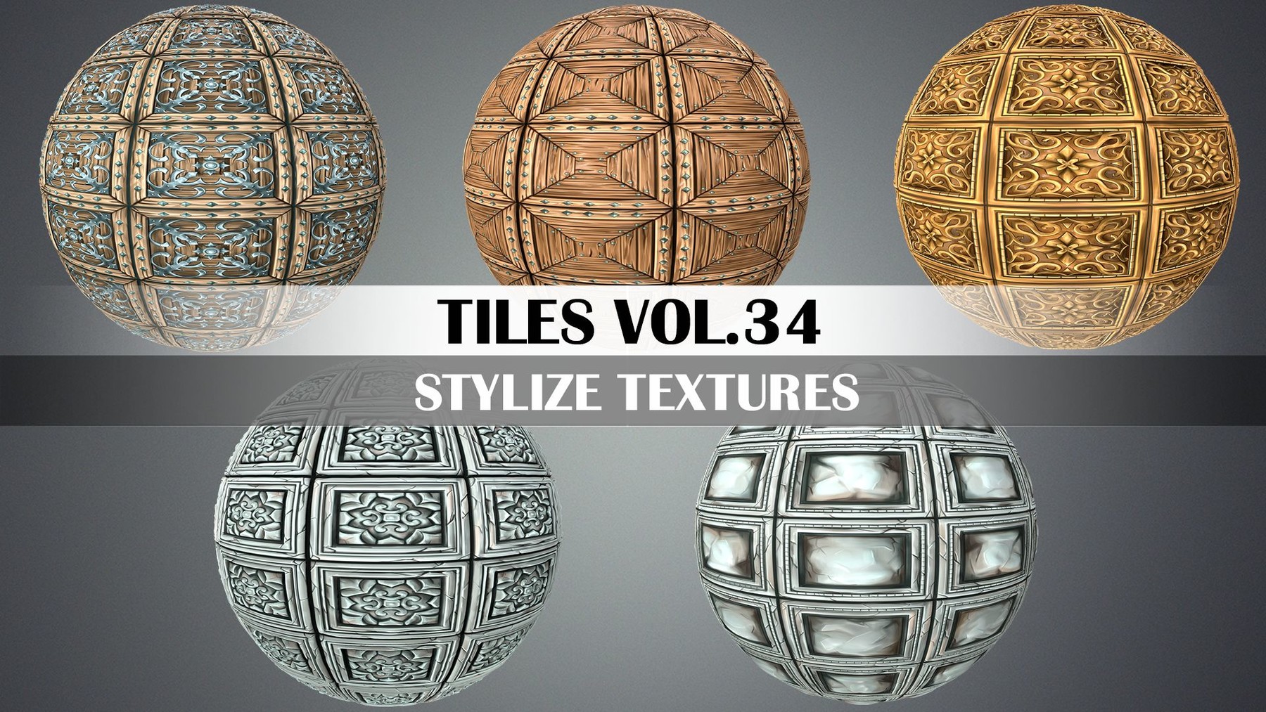 ArtStation - Stylized Texture Pack - VOL 4 | Game Assets
