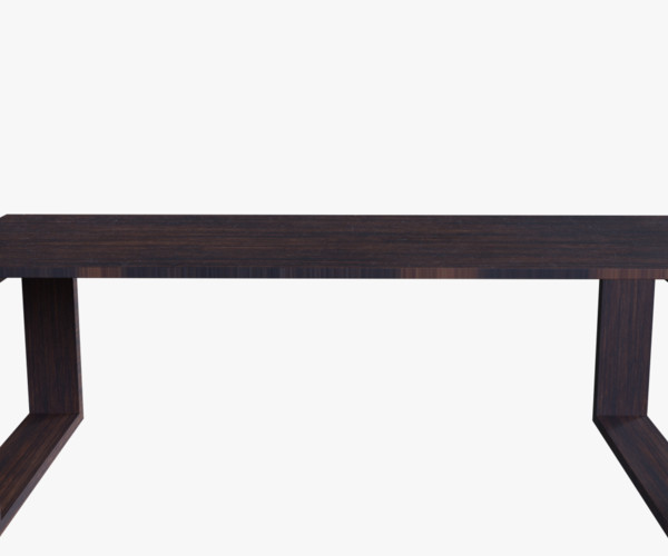 ArtStation - Wenge Hardwood Table | Resources