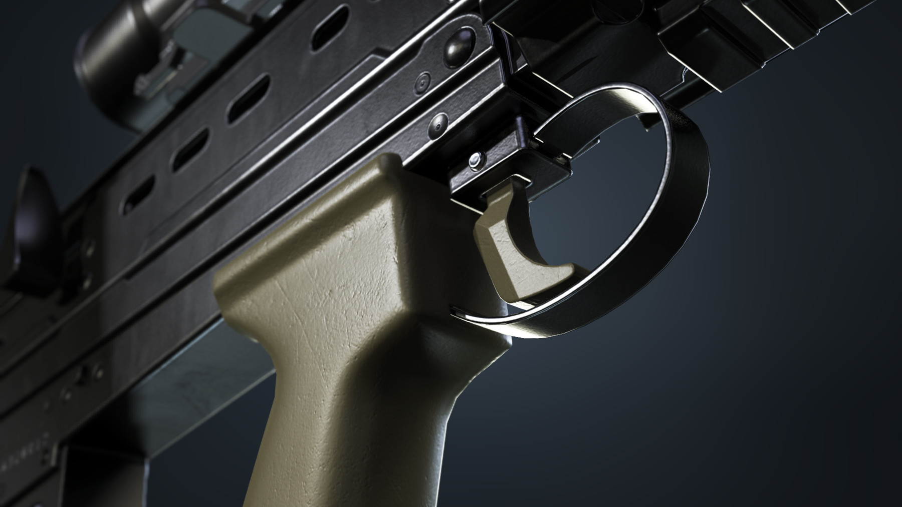 ArtStation - SA80 a2 Rifle | Game Assets