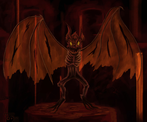 ArtStation - Bat from hell | Artworks