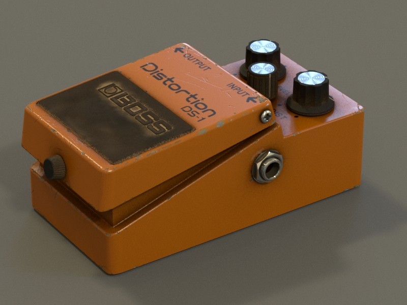 ArtStation - Boss guitar effects pedal | Resources