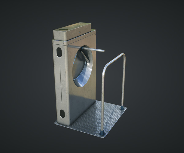 ArtStation - Inteligent Security Gate | Game Assets