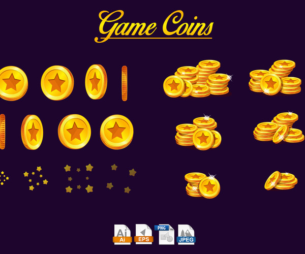 ArtStation - Game coins | Game Assets