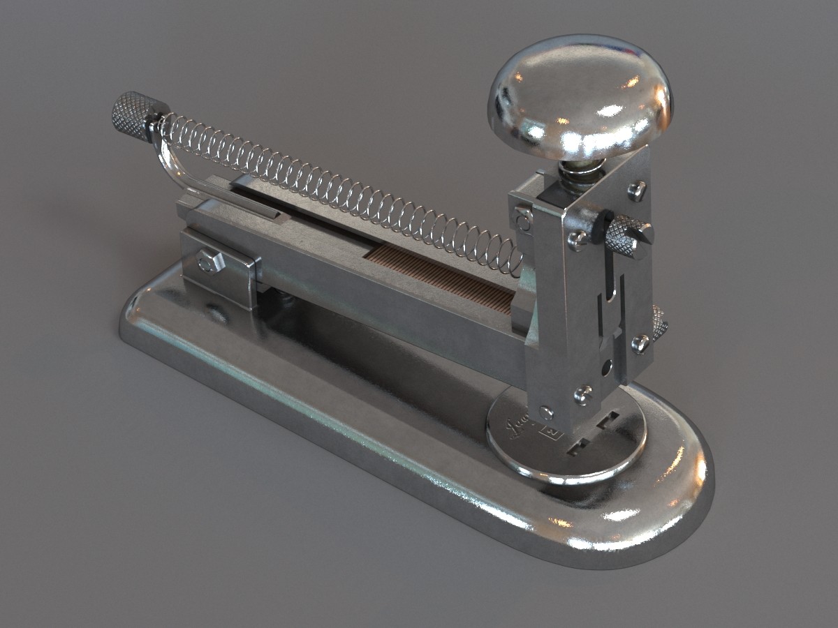 ArtStation - Vintage stapler | Resources