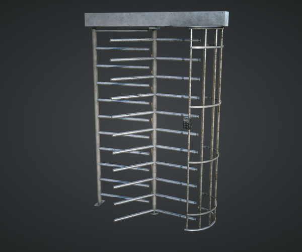 ArtStation - Inteligent Security Gates Pack | Game Assets