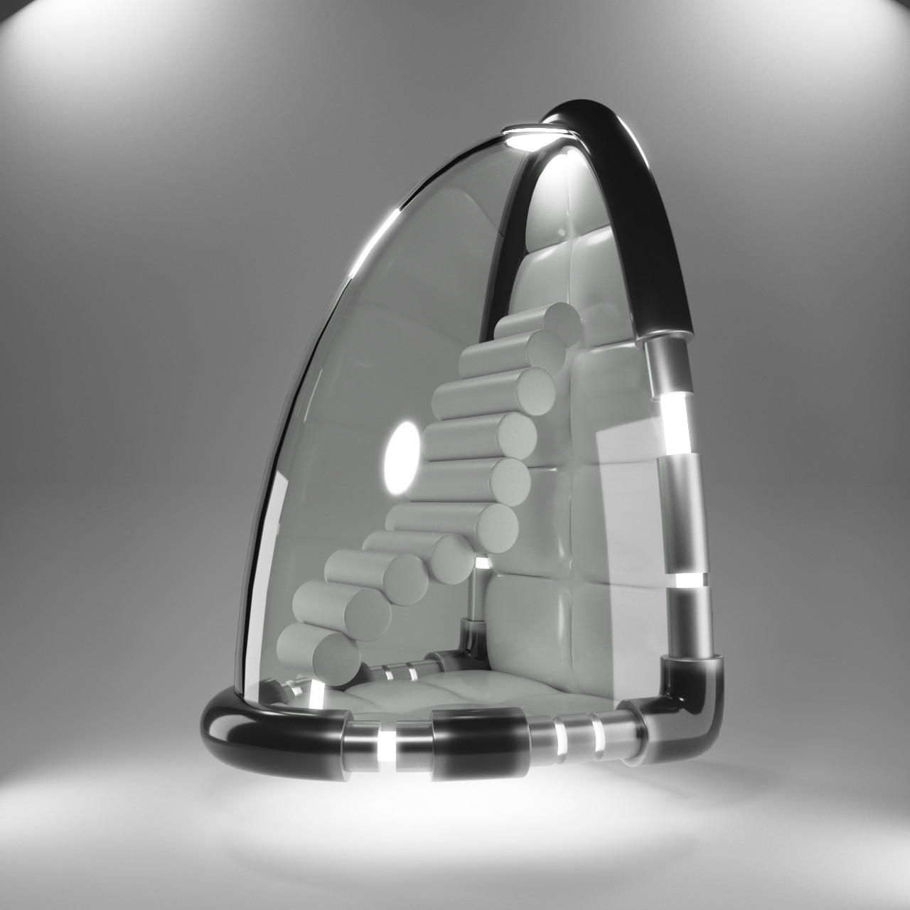 ArtStation - Capsule Space Ship and Power Core 3D model | Resources