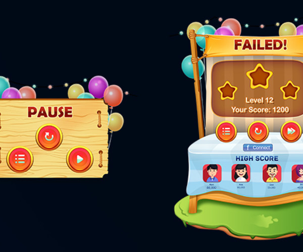 ArtStation - Game Ui Kit | Game Assets