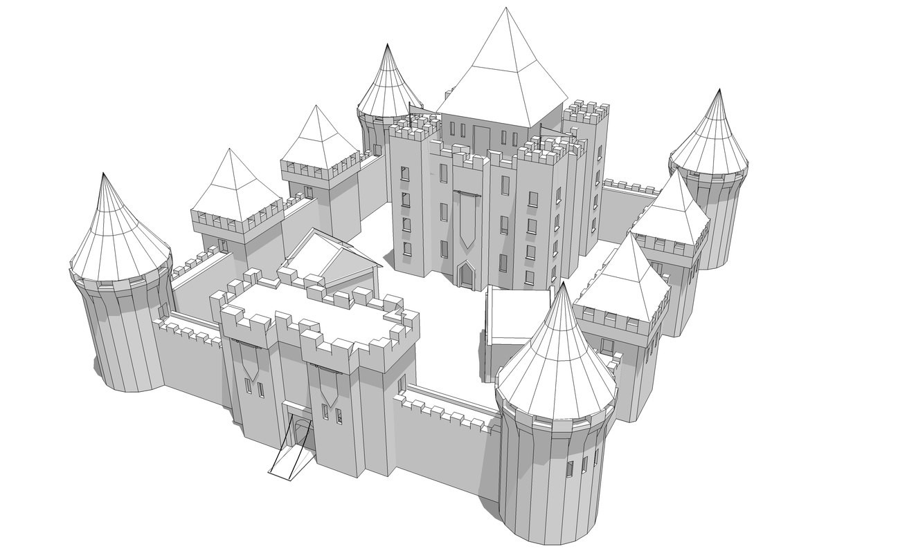 ArtStation - Castle Pack - Low Poly | Game Assets