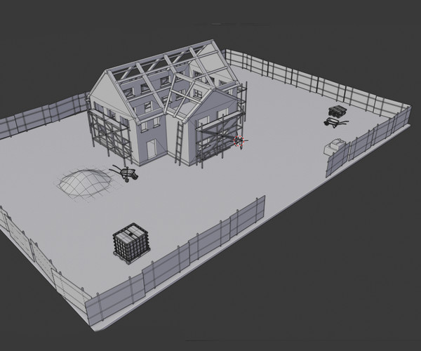 ArtStation - House construction | Game Assets