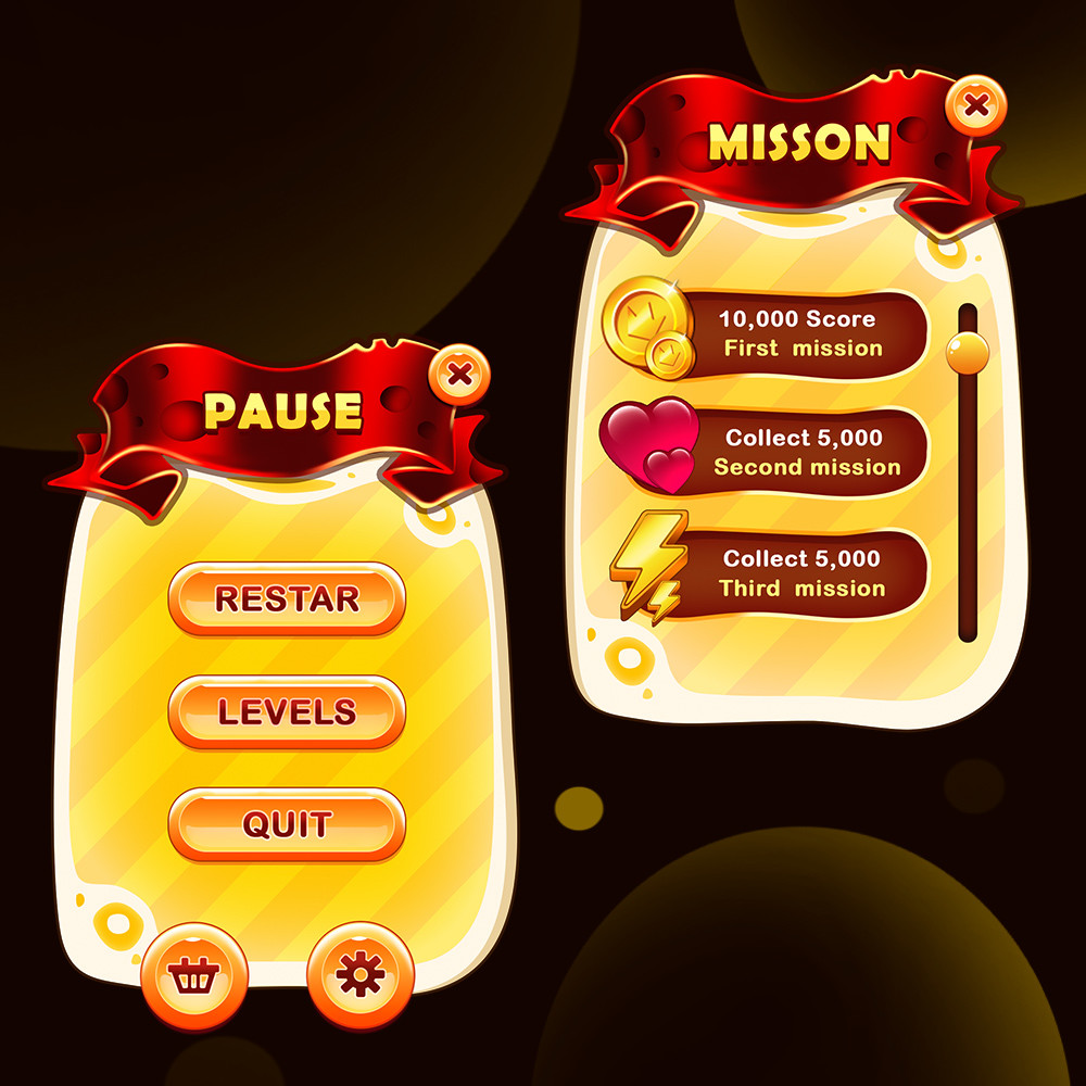 ArtStation - Game Ui Kit | Game Assets