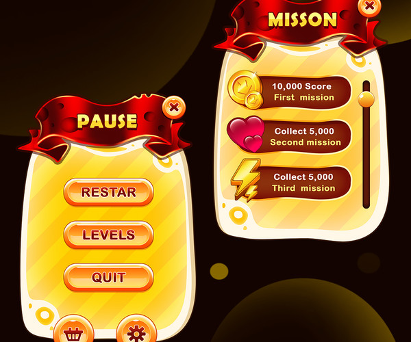 ArtStation - Game Ui Kit | Game Assets