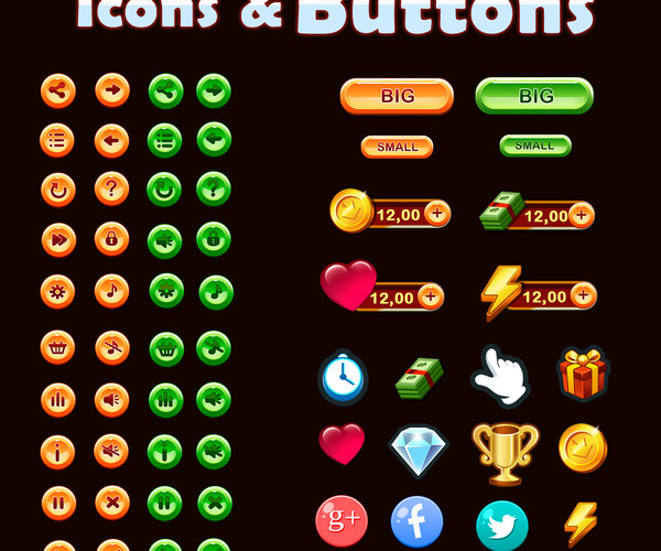 ArtStation - Game Ui Kit | Game Assets