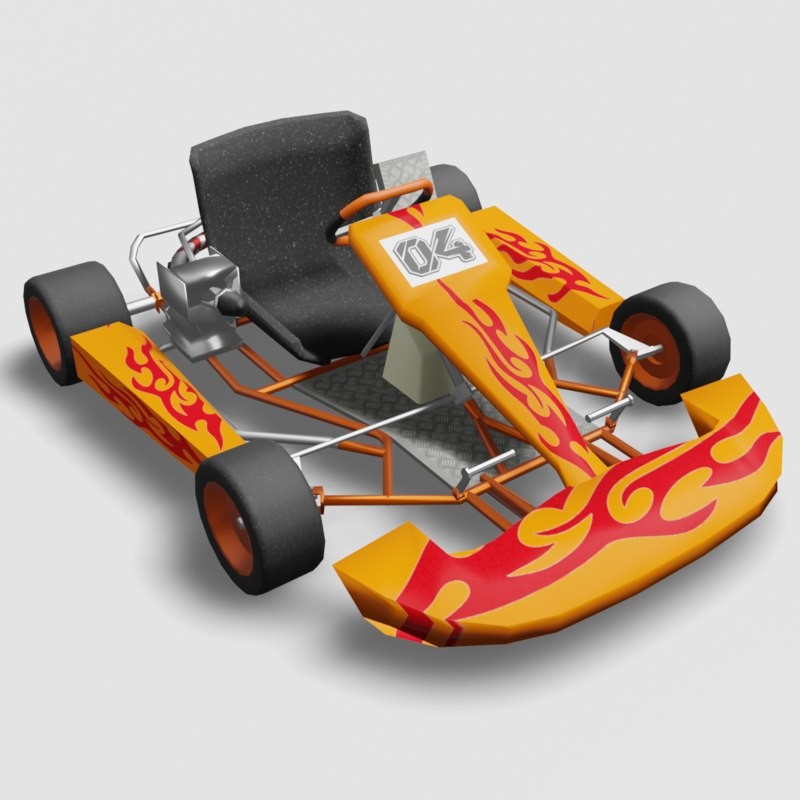 ArtStation - Go Kart | Game Assets
