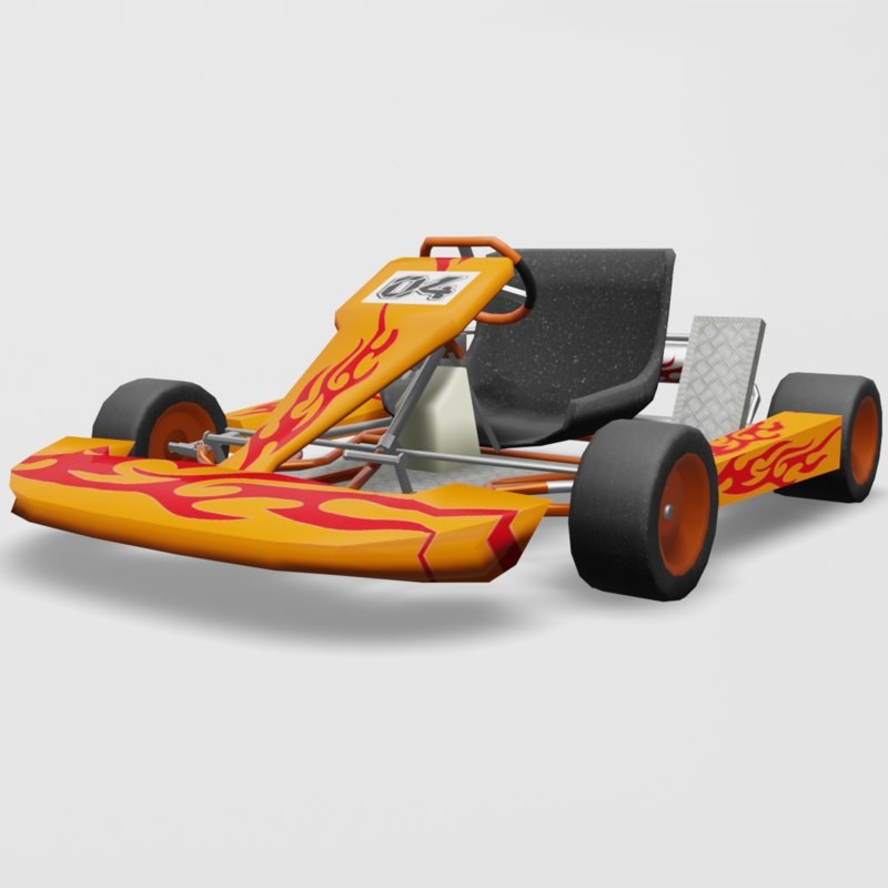 ArtStation - Go Kart | Game Assets