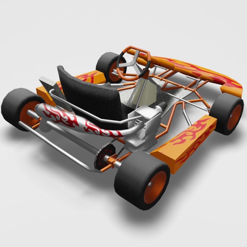 ArtStation - Go Kart | Game Assets