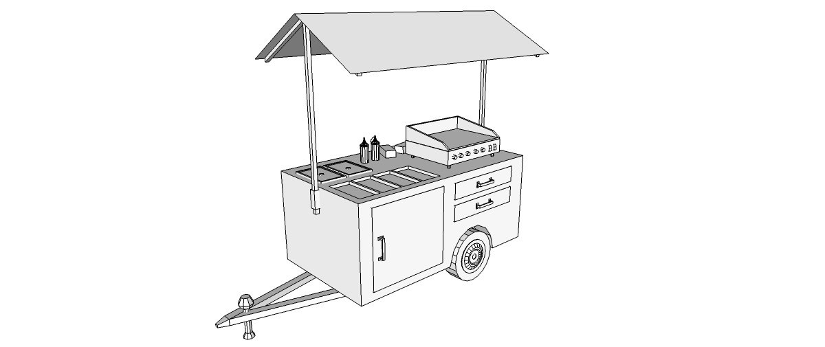 ArtStation - Food Cart | Game Assets