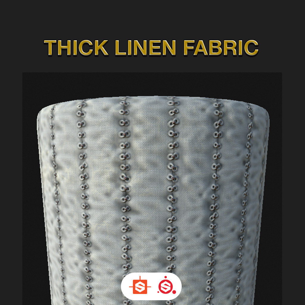 ArtStation - LINEN FABRIC THICK | Resources