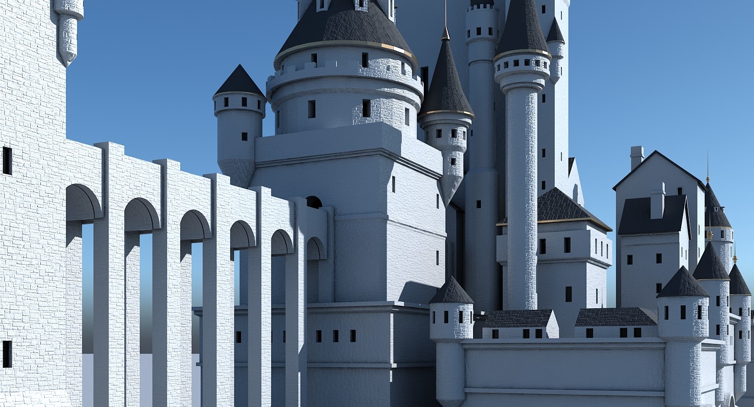 ArtStation - Fantasy Castle 001 | Resources