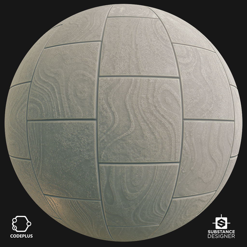 ArtStation - Plaster panel - Substance Designer | Resources