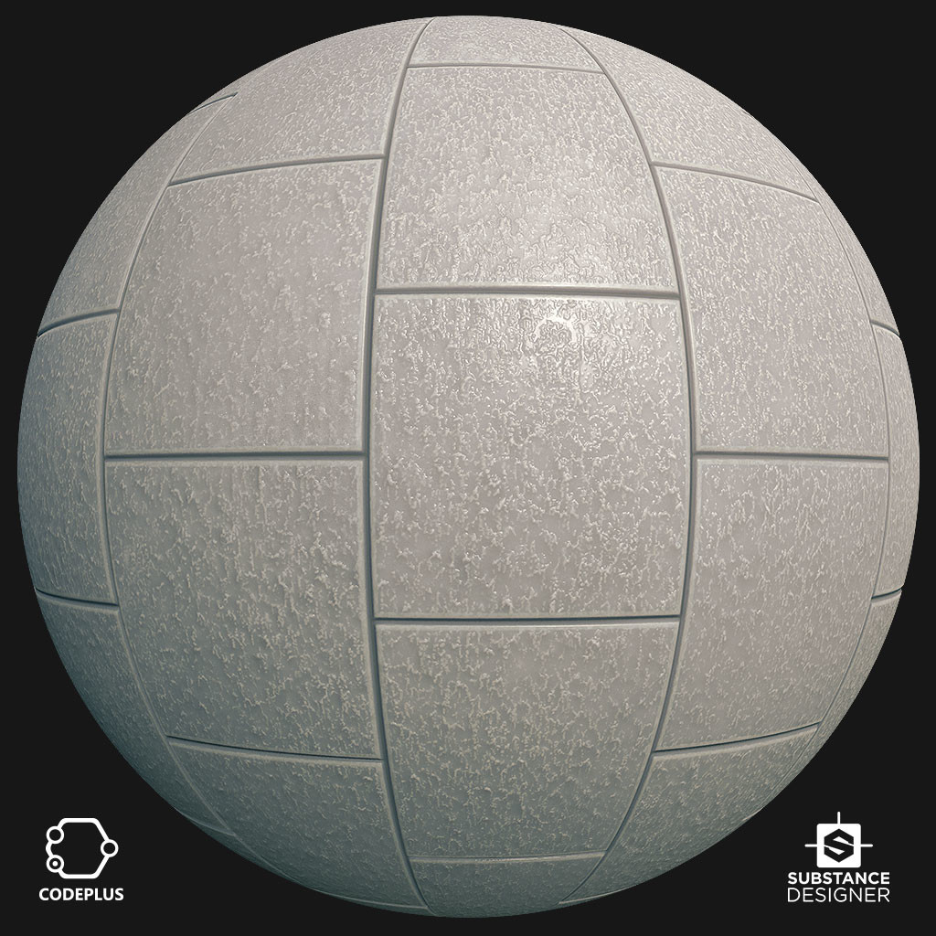 ArtStation - Plaster panel - Substance Designer | Resources